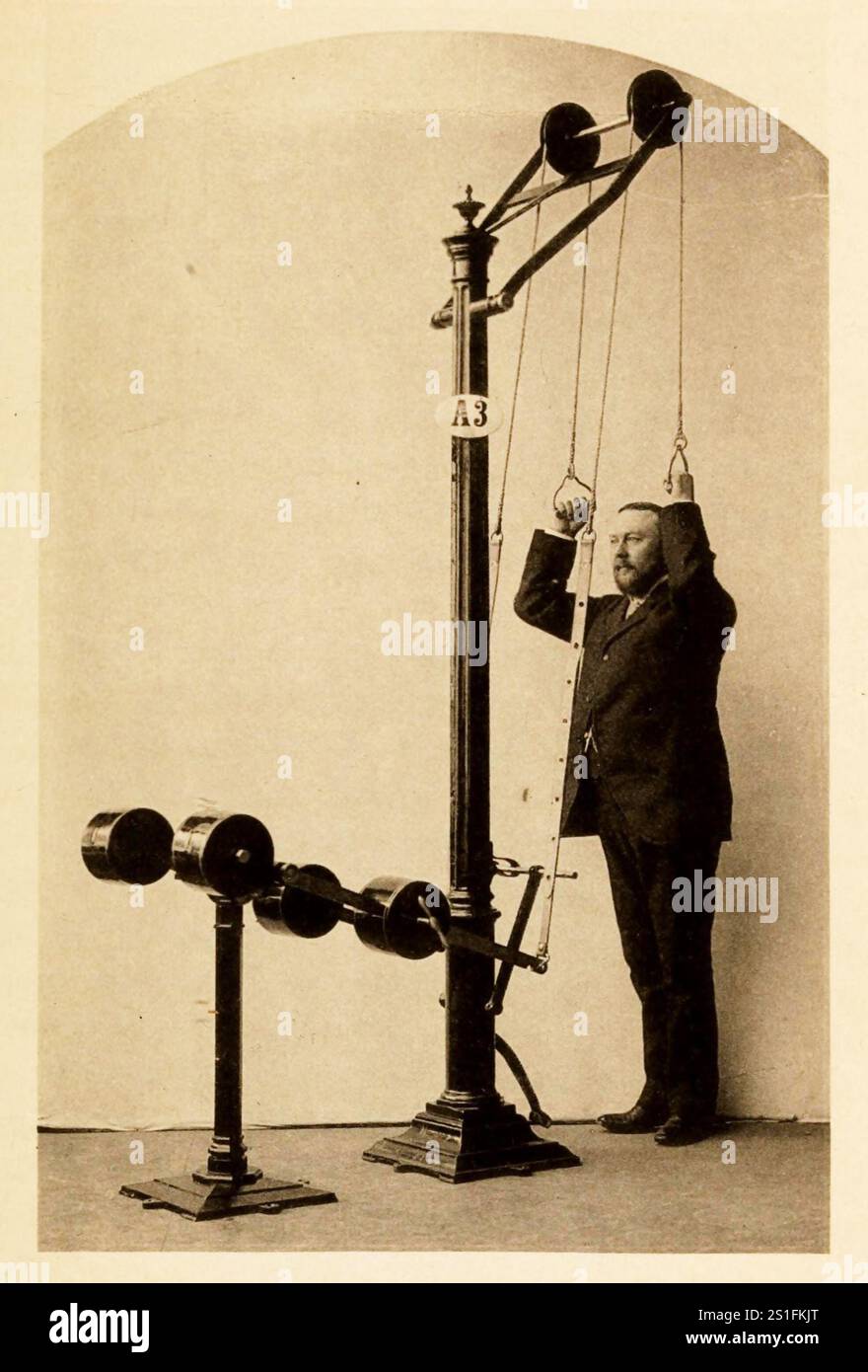 Dr. Gustav Zander's medico-mechanical gymnastics. Archive 19th century ...