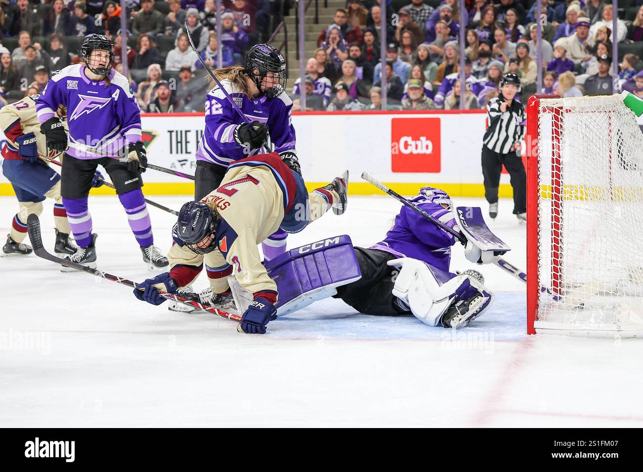St. Paul, USA. 28th Dec, 2024. December 28th, 2024: Montreal Victoire ...