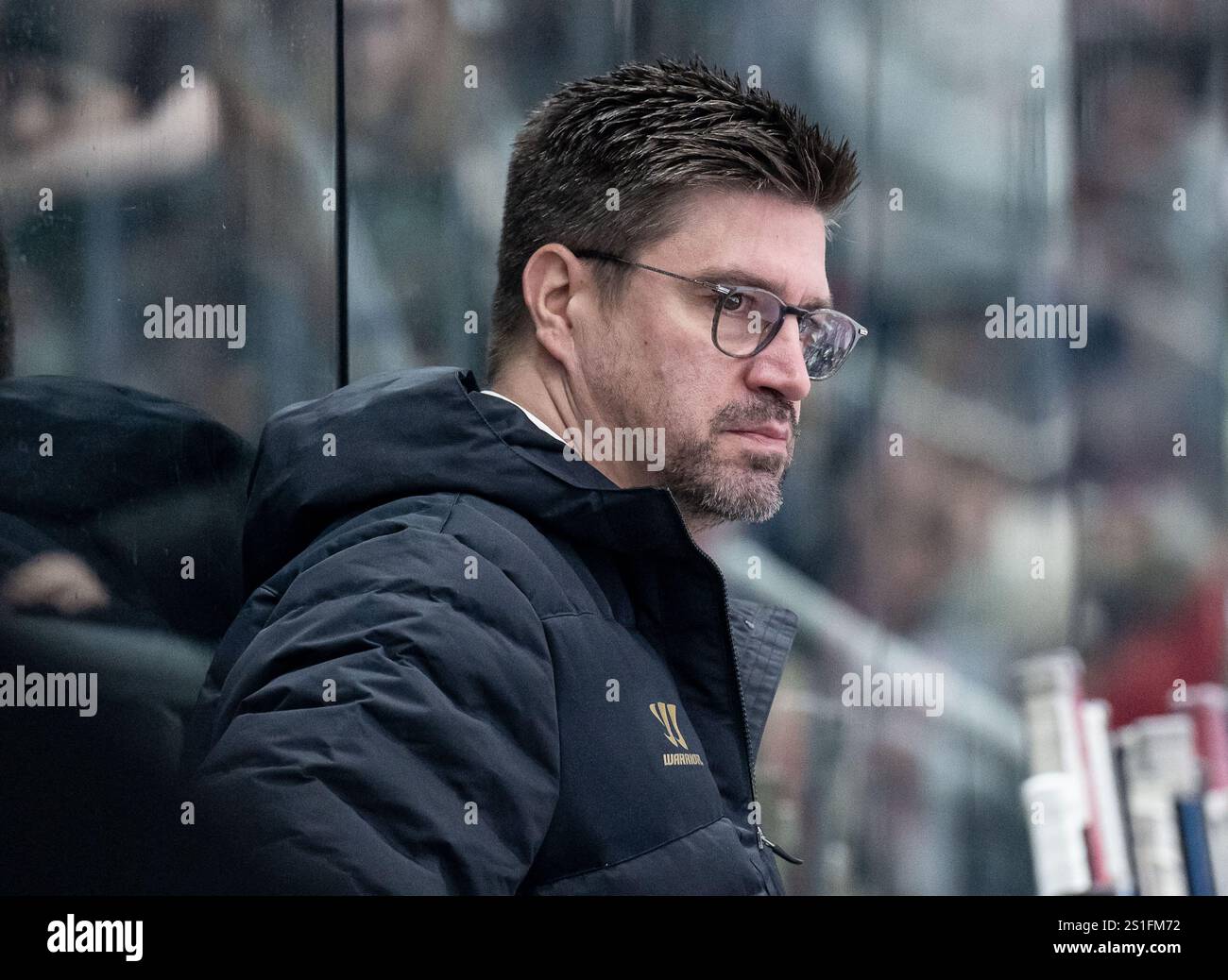 Jochen Hecht (Co-Trainer, Nuernberg Ice Tigers). GER, Augsburger Panther vs. Nuernberg Ice ...
