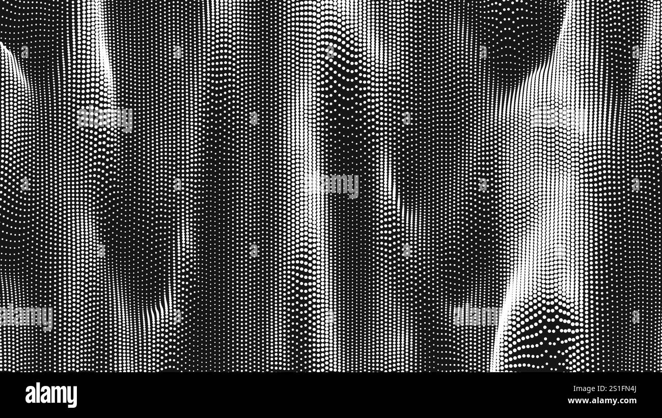 Point wave vertical threads texture. Abstract dot background ...
