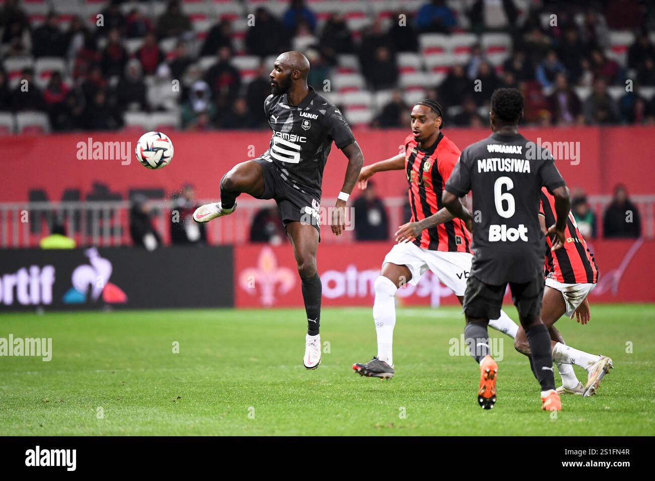 75 Seko FOFANA (srfc) during the Ligue 1 McDonald's match between Nice ...