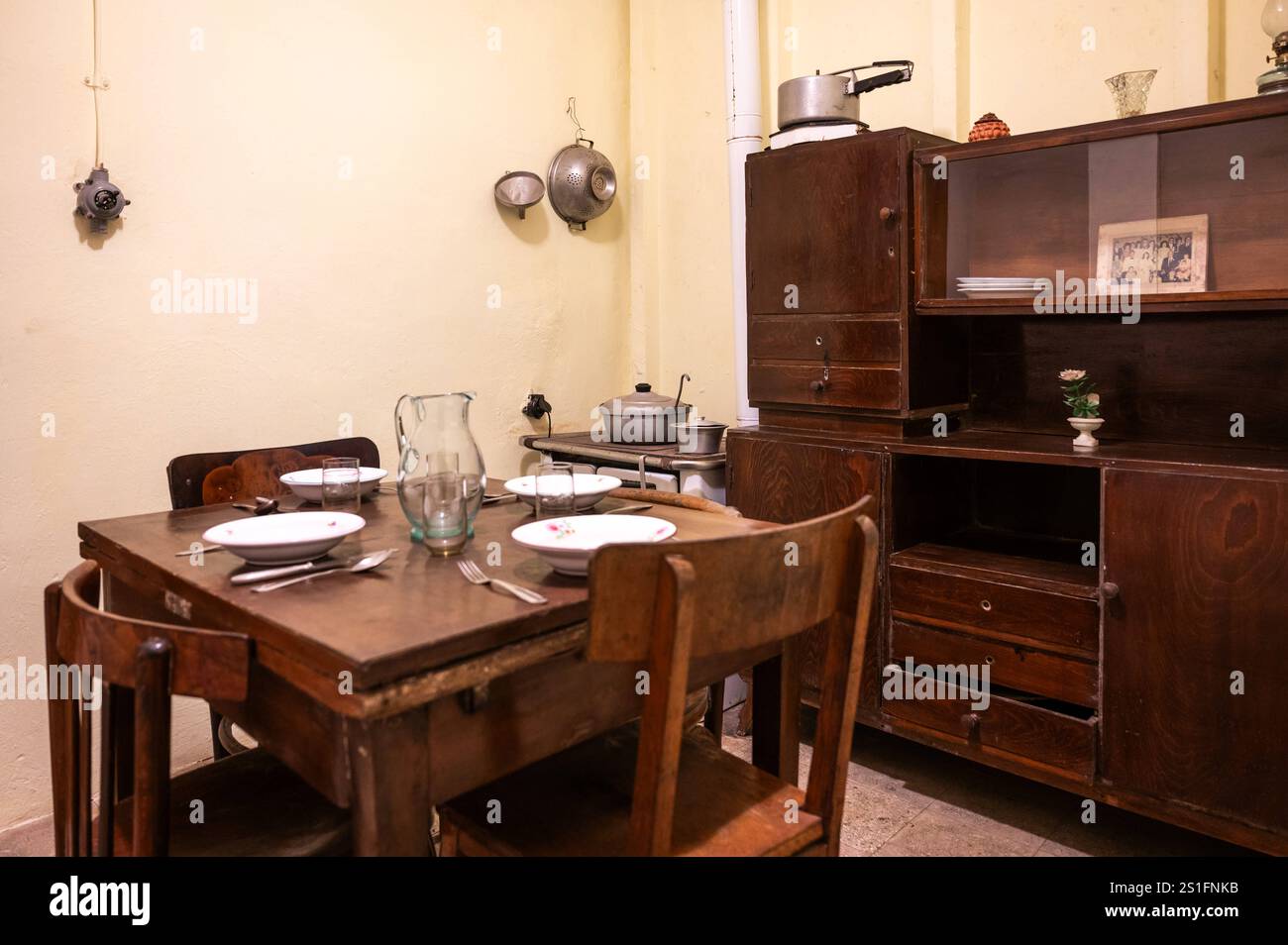 Interior design of residential areas of the Bunk art 1 communist museum ...