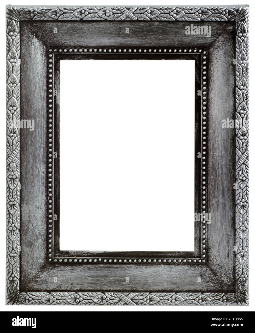 Photo frame cropped on a white background Stock Photo - Alamy