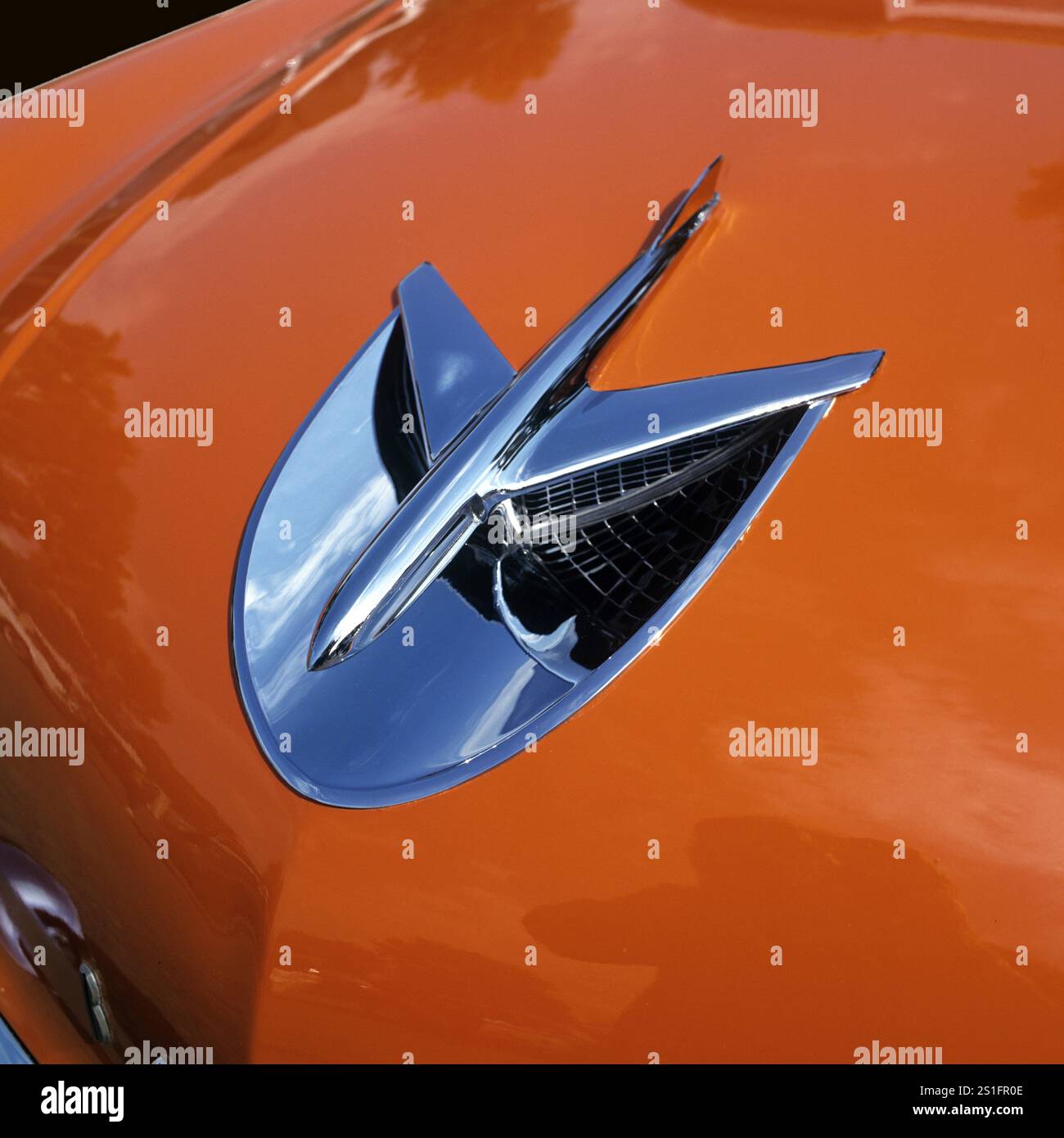 Radiator mascot of an American road cruiser Buick Centra Riviera ...