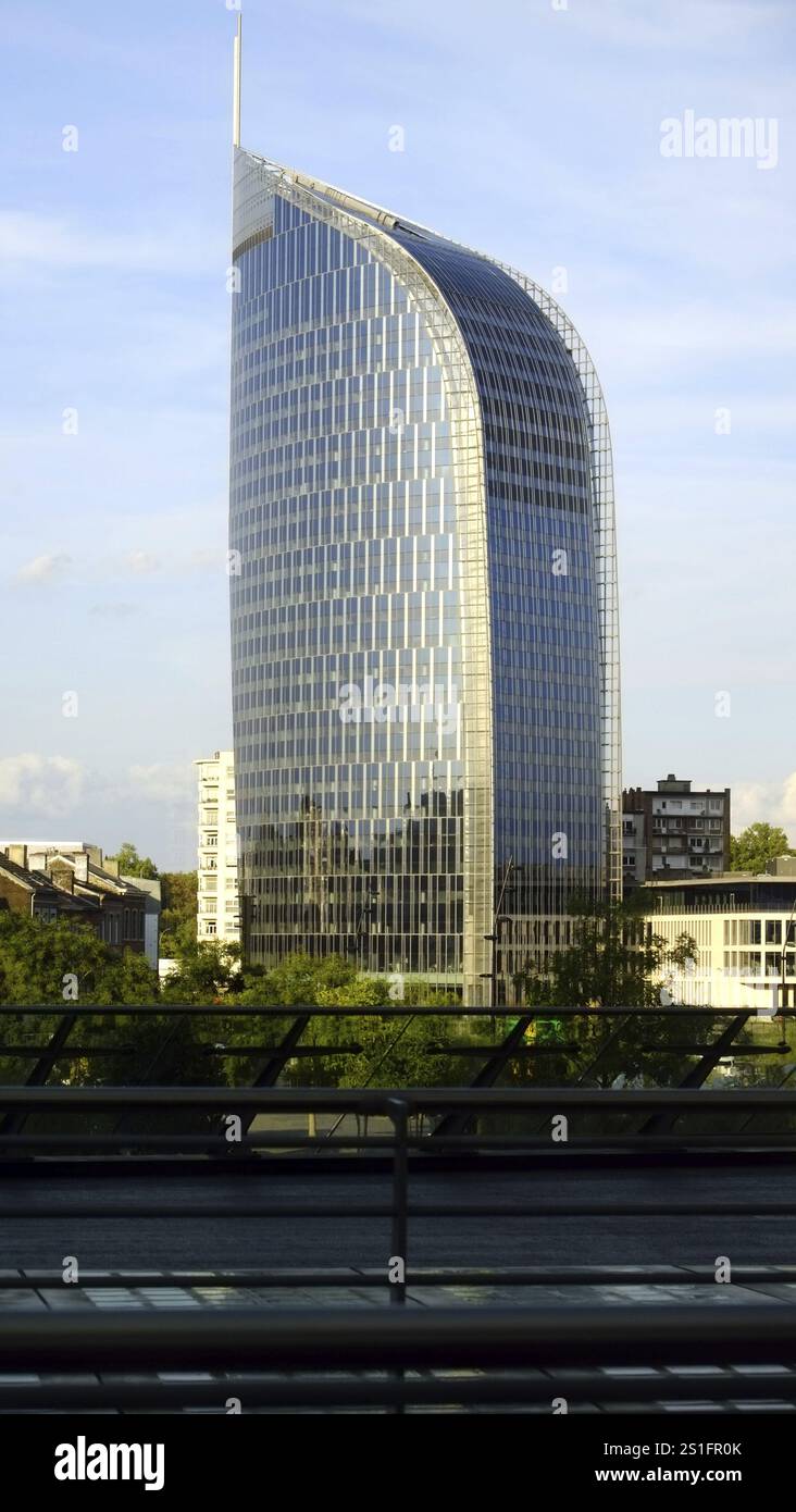 This striking tower block, known as la Tour des Finances or Tour ...