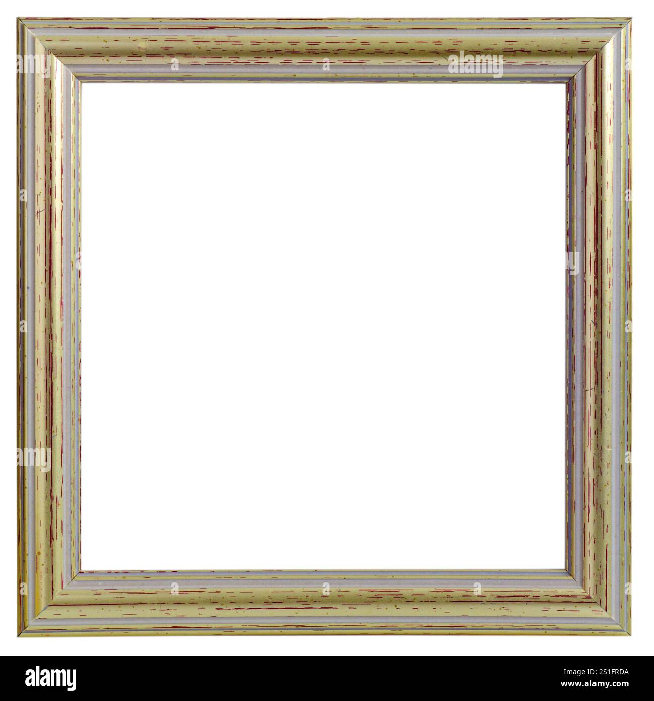 Photo frame cropped on a white background Stock Photo - Alamy