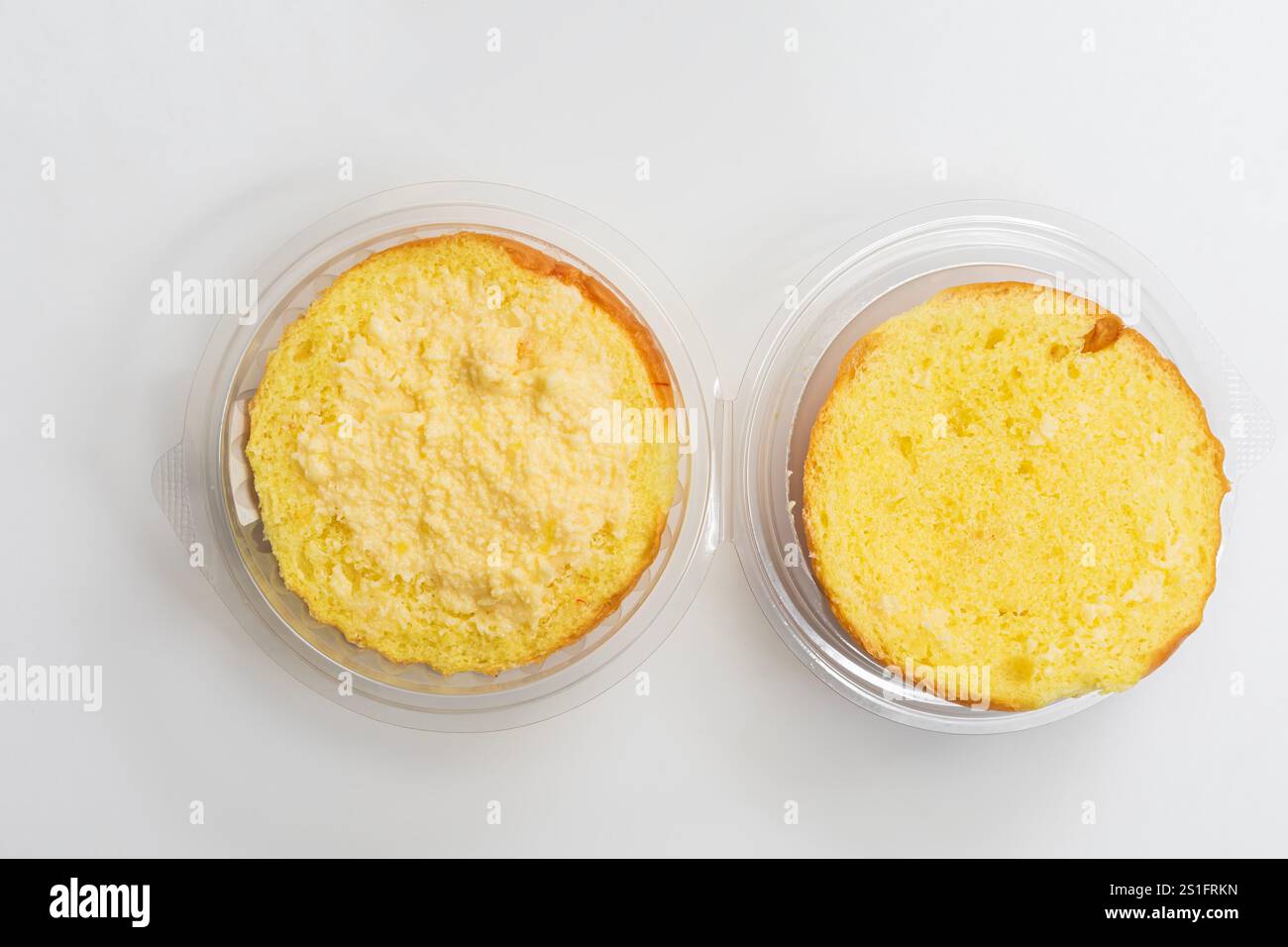 A top view shot showcasing split butter bun pieces neatly arranged in ...