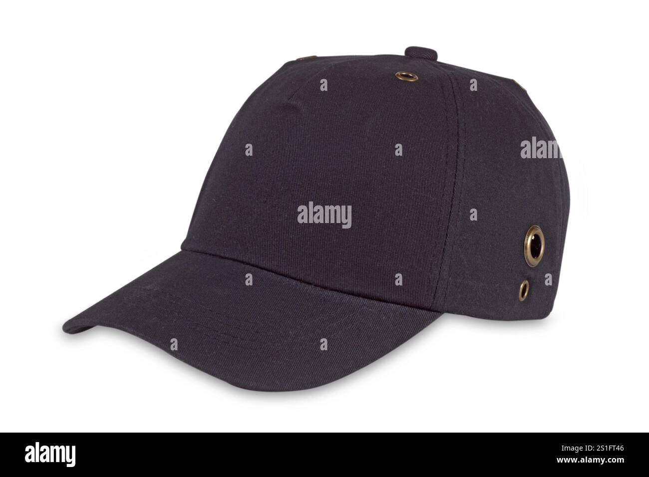 Fabric cap cropped on a white background Stock Photo - Alamy