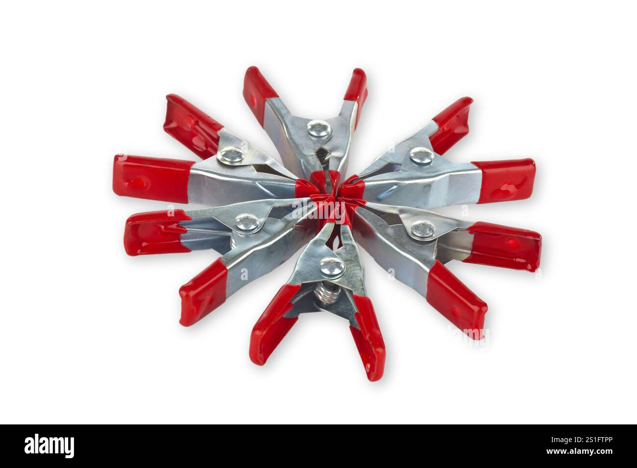 Set of brackets cut out on a white background Stock Photo - Alamy