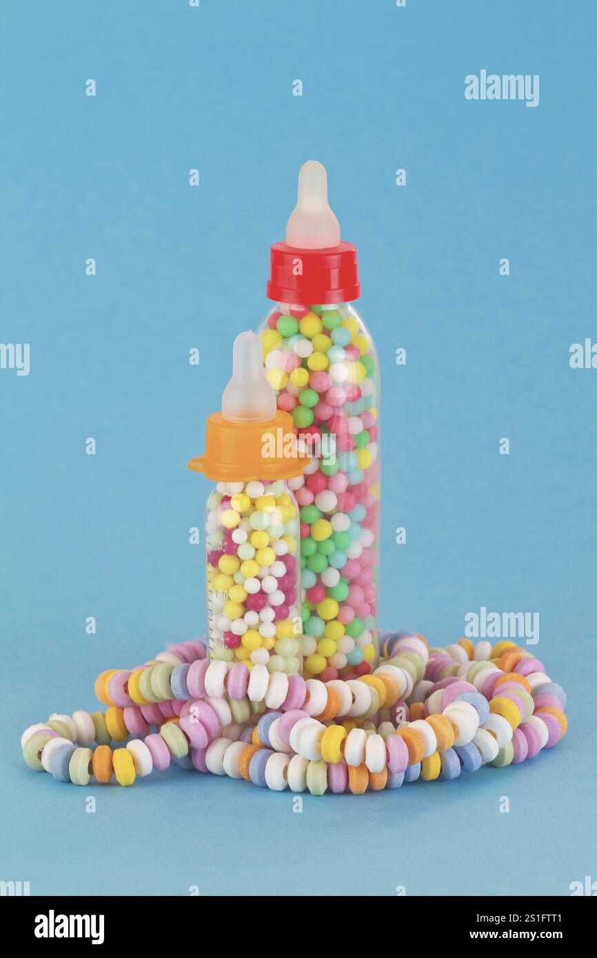 Colourful sweets in detail Stock Photo - Alamy