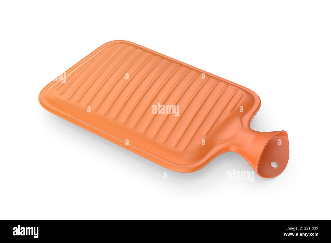 Rubber heating pad on white background Stock Photo - Alamy
