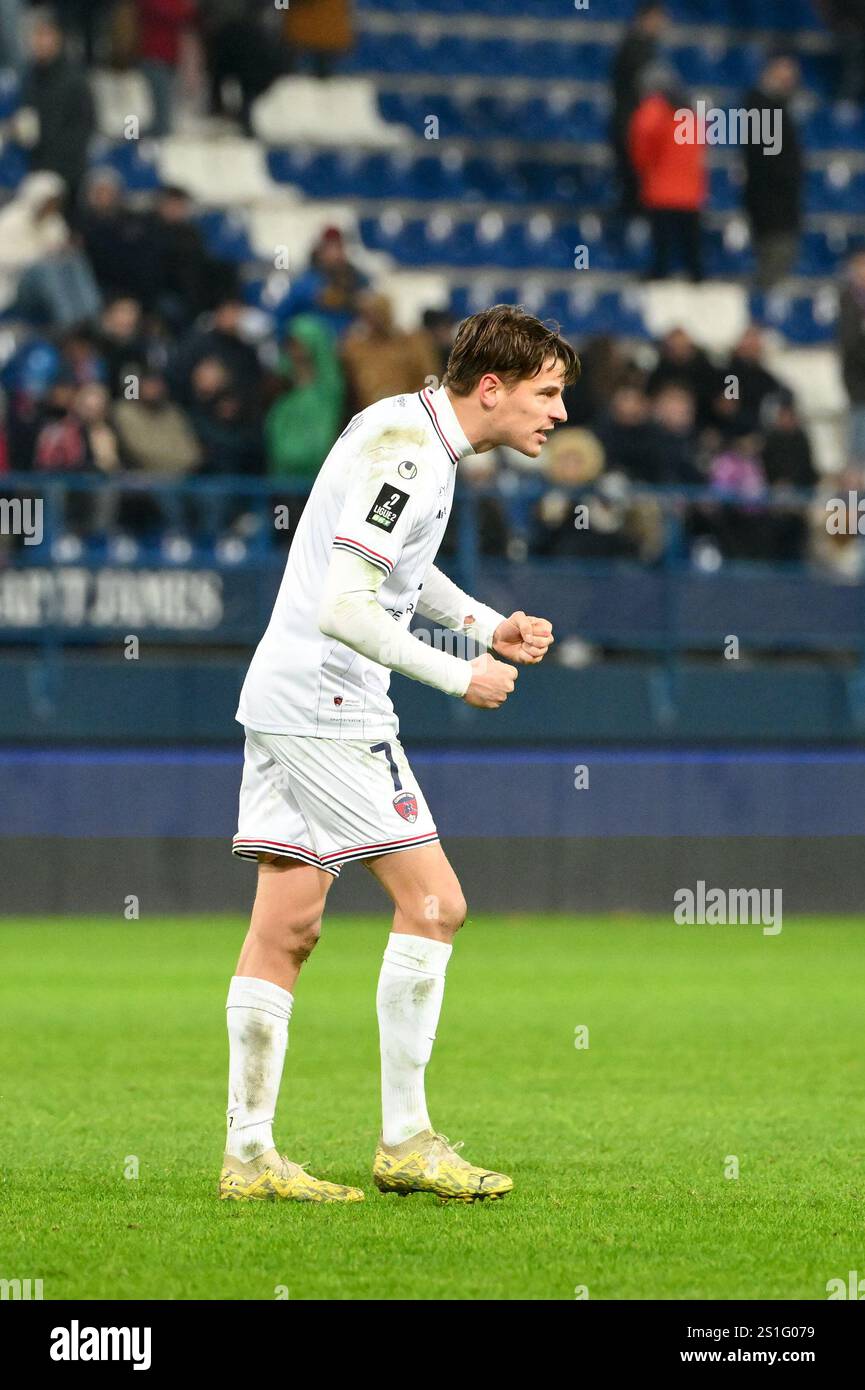 07 Yohann MAGNIN (cf63) during the Ligue 2 BKT match between Caen and ...