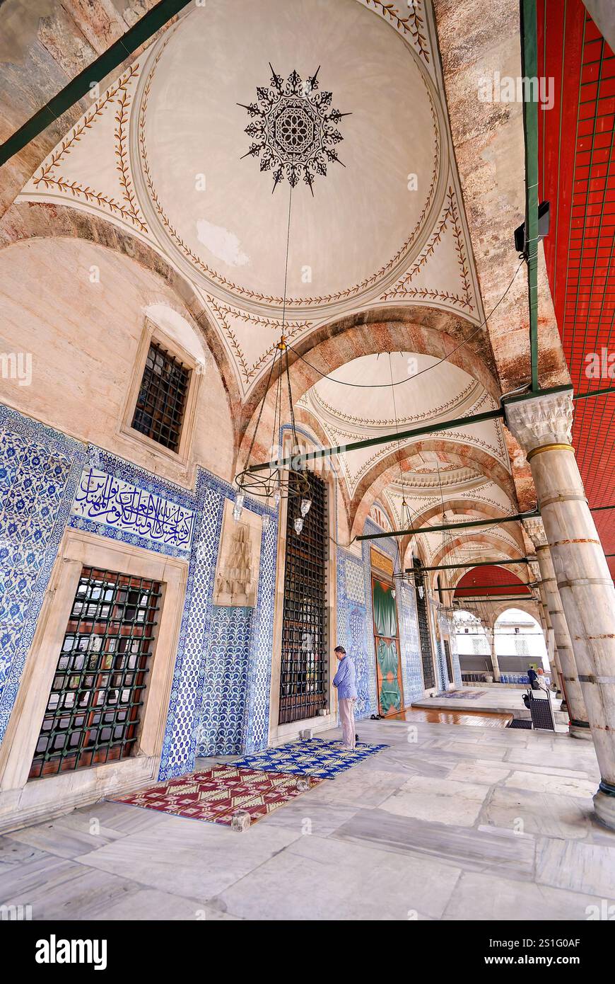 ISTANBUL, Turkey — The Rustem Pasha Mosque, constructed in 1563 ...
