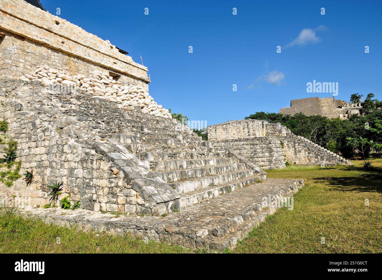 Ek' Balam Structure 17 The Twins Yucatan Mexico // EK' BALAM, Mexico ...