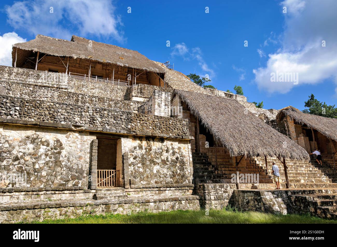 Ekʼ Balam Acropolis Pyramid Yucatan Mexico // EKʼ BALAM, Mexico — El ...