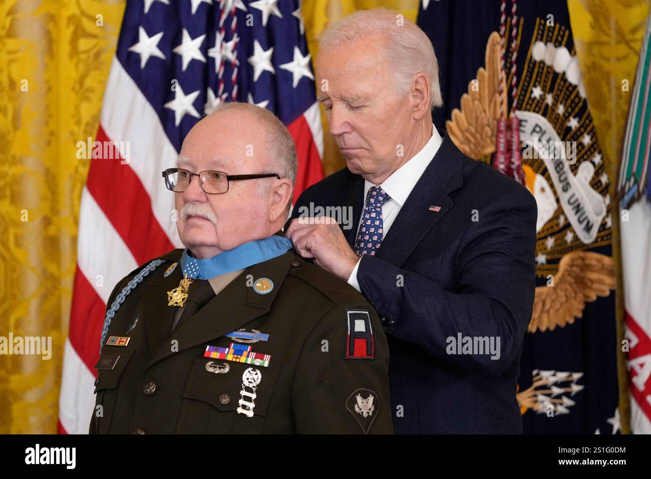 President Joe Biden presents the Medal of Honor, the nation's highest ...
