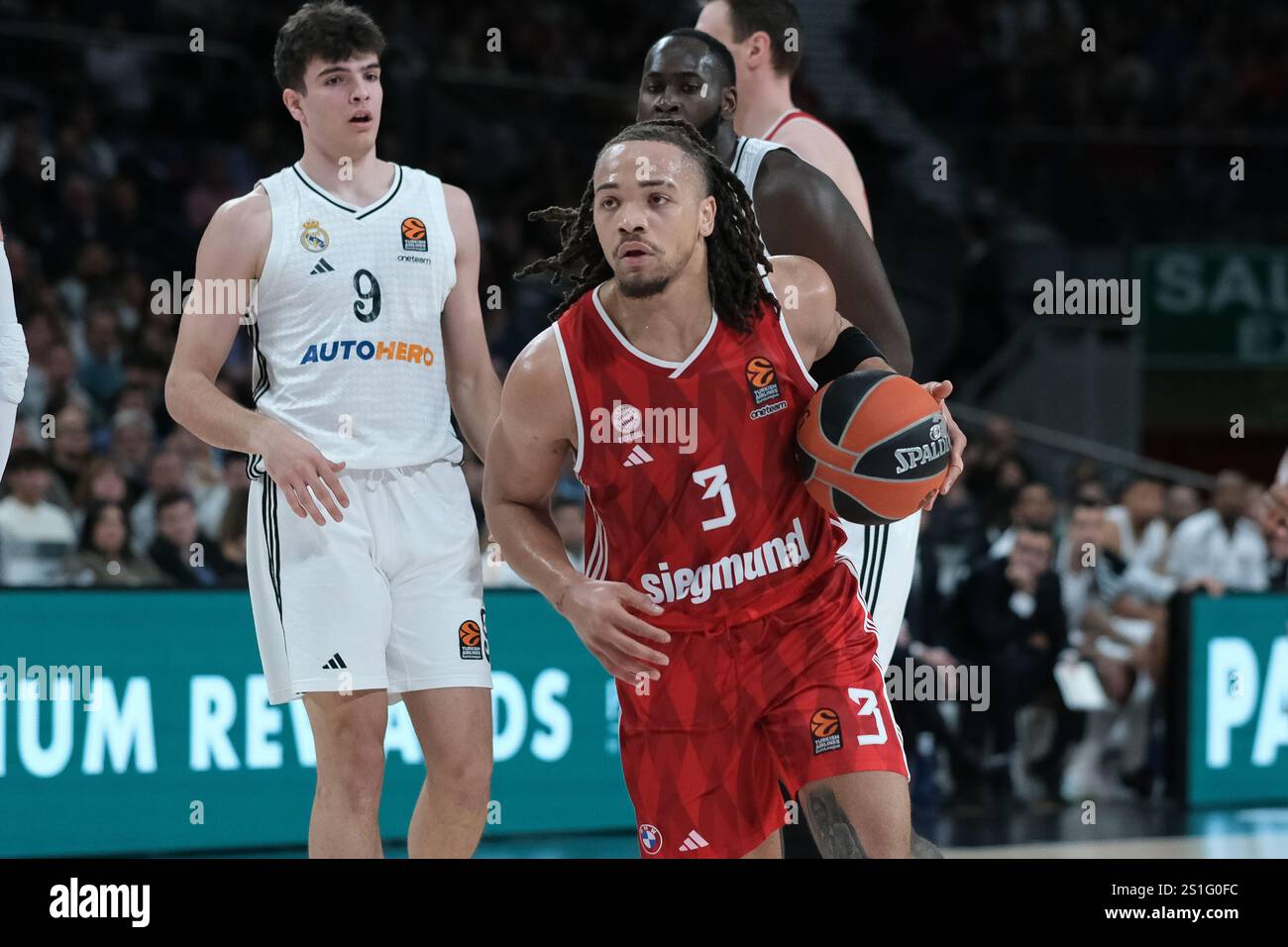 Edwards Carsen FC Bayern Munich during the EuroLeague match between ...