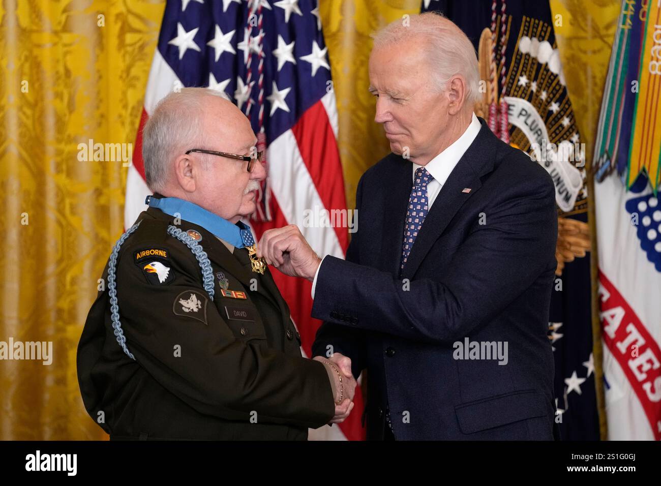 President Joe Biden presents the Medal of Honor, the nation's highest ...