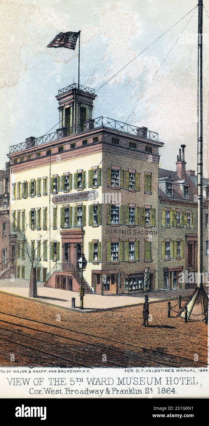 Corner of west broadway and franklin street hi-res stock photography ...