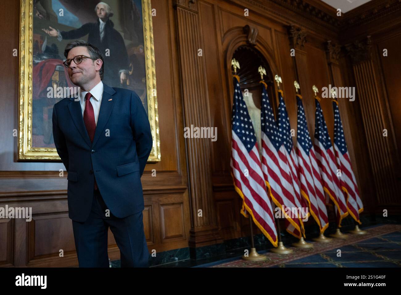 Washington, USA. 03rd Jan, 2025. Speaker of the US House of ...