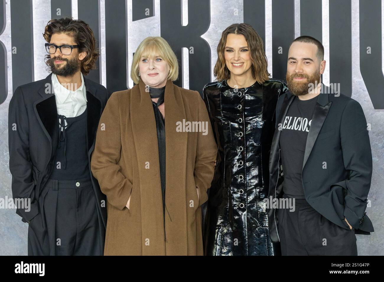 Cast and guests attend the Black Doves premiere Featuring: Ben Whishaw ...