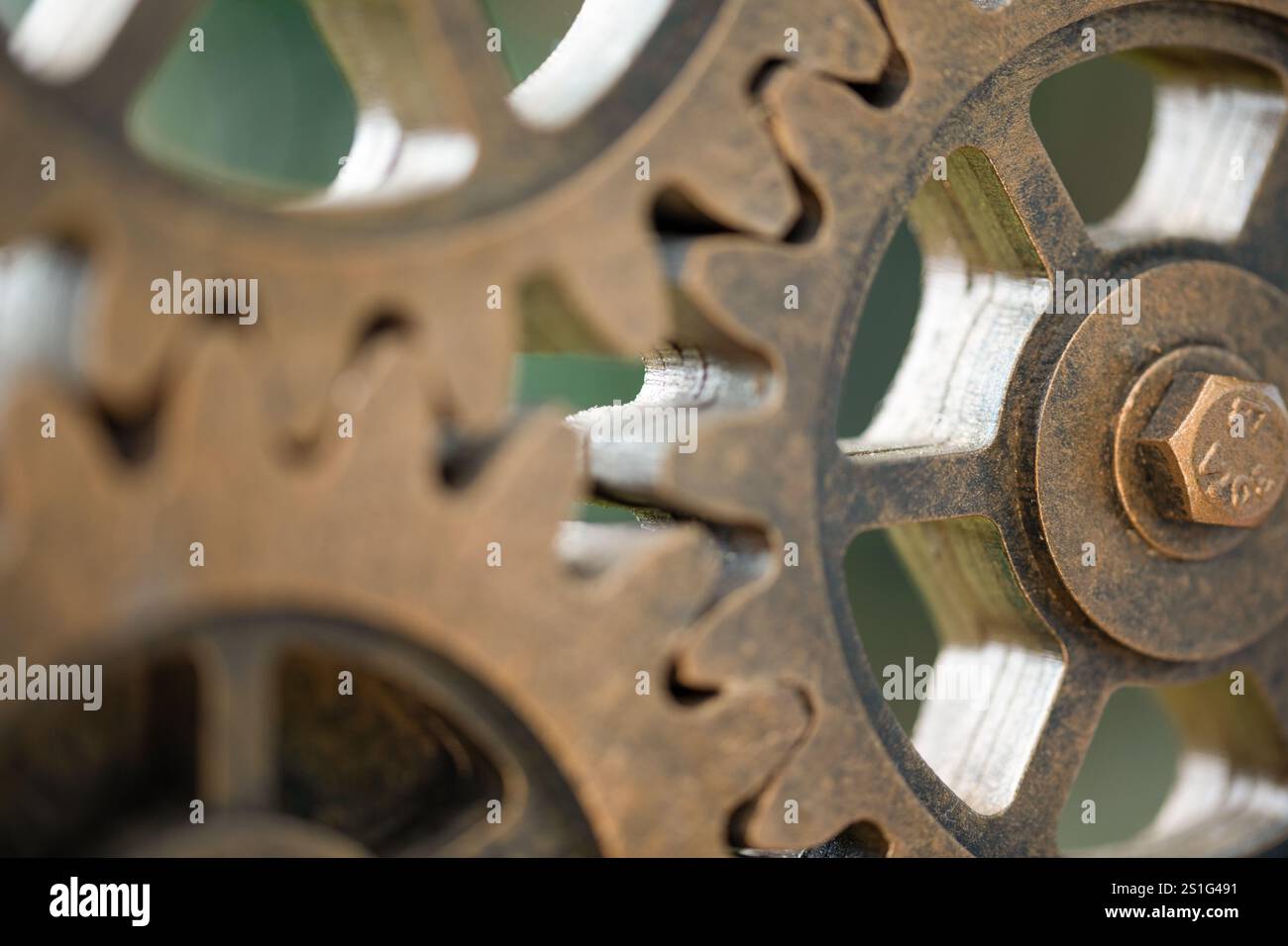 close up macro of engine gear wheels background Stock Photo - Alamy