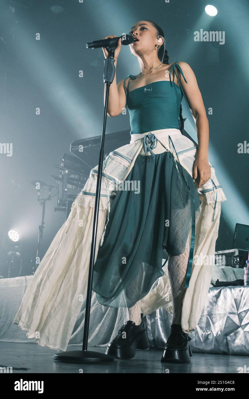 British singer Sarah Faith Griffiths known as Griff performs at The La ...