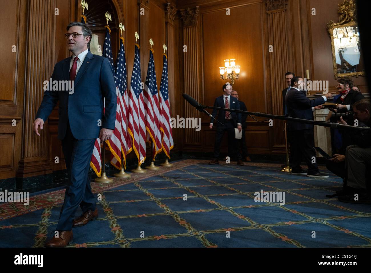 Washington, USA. 03rd Jan, 2025. Speaker of the US House of ...