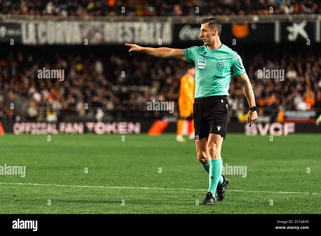 Valencia, Espagne. 03rd Jan, 2025. Referee Cesar Soto Grado during the ...