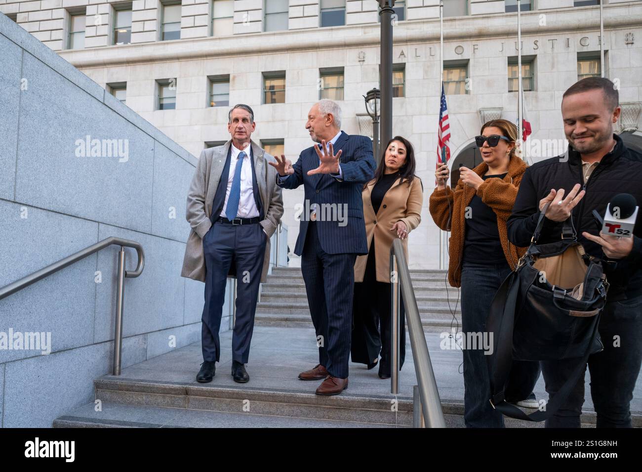 Los Angeles, California, USA. 3rd Jan, 2025. Attorneys Mark Geragos ...
