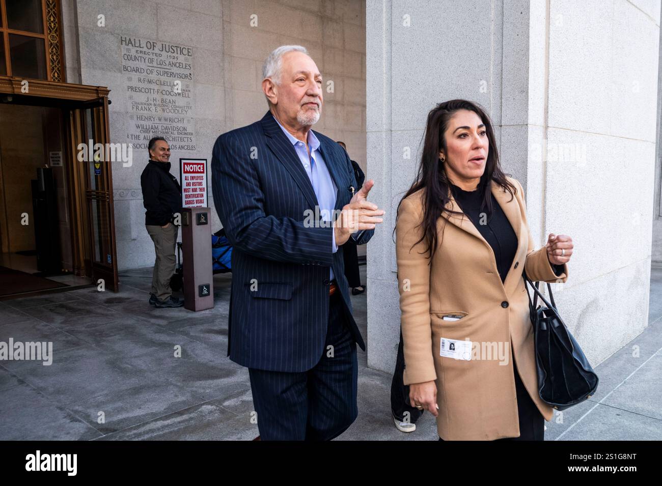 Los Angeles, California, USA. 3rd Jan, 2025. Attorneys Mark Geragos ...