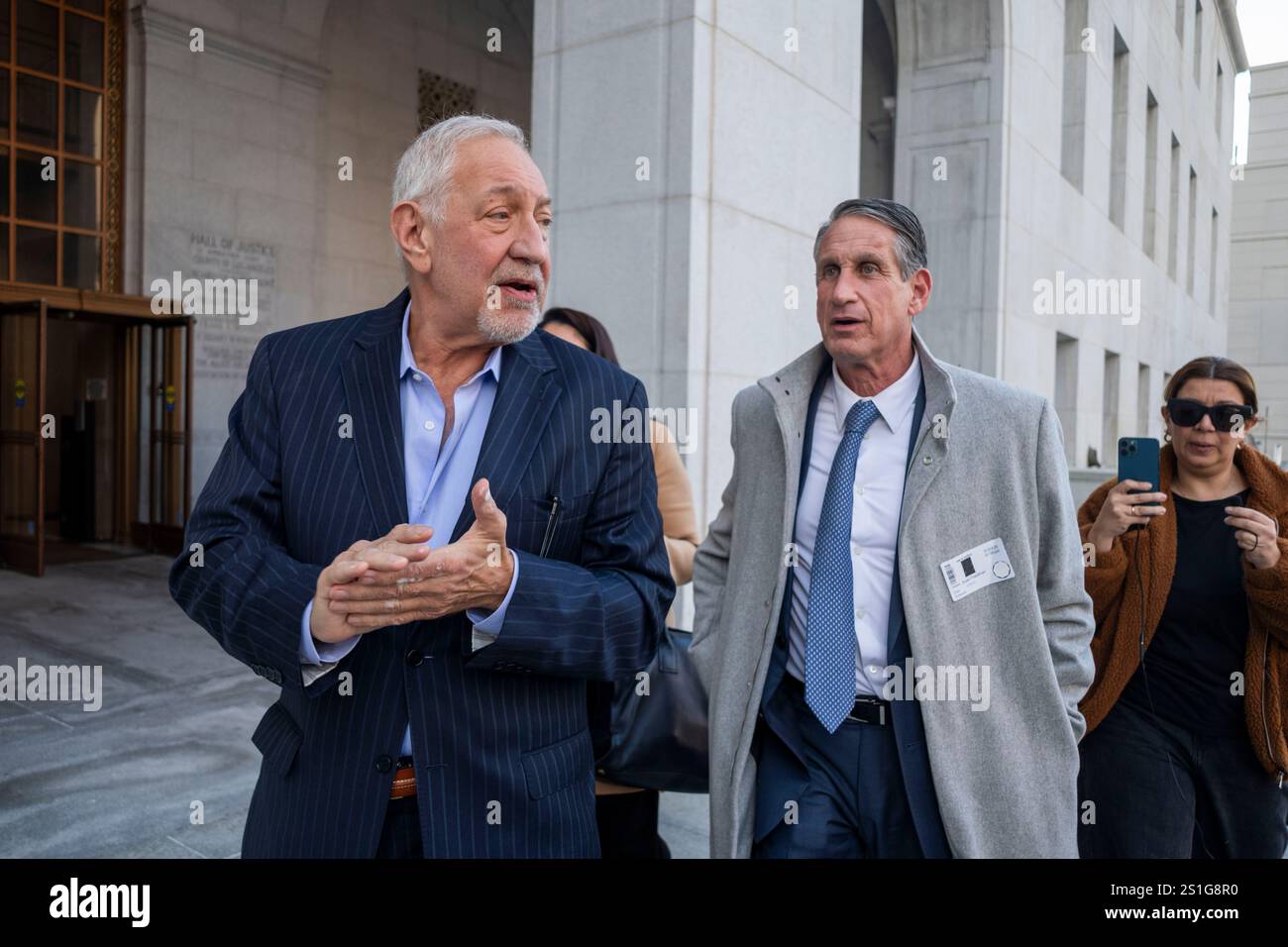 Los Angeles, California, USA. 3rd Jan, 2025. Attorneys Mark Geragos ...