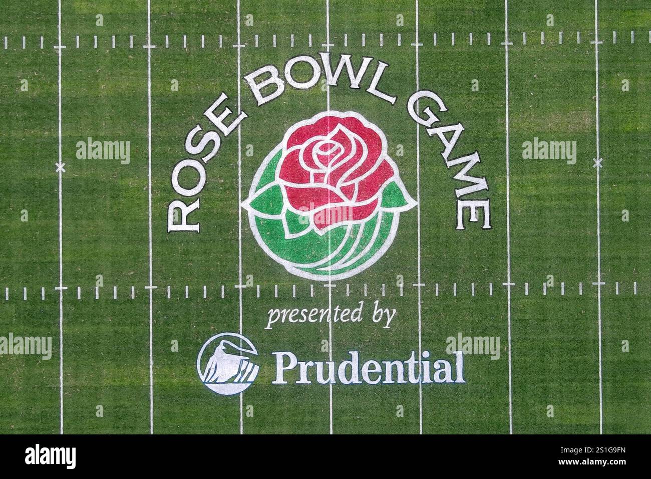 Pasadena, United States. 03rd Jan, 2025. A general overall aerial view ...