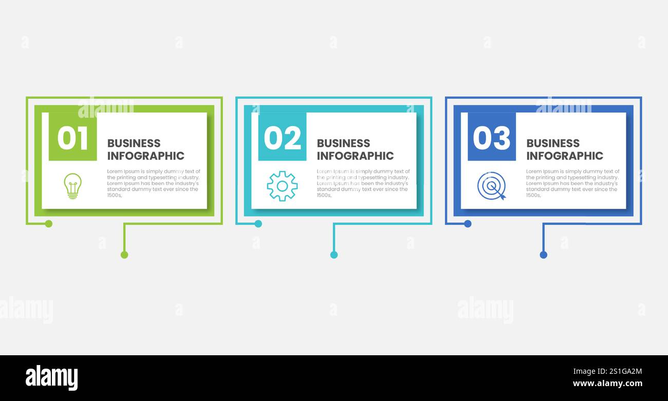 Presentation business infographic template with 5 options. Vector ...