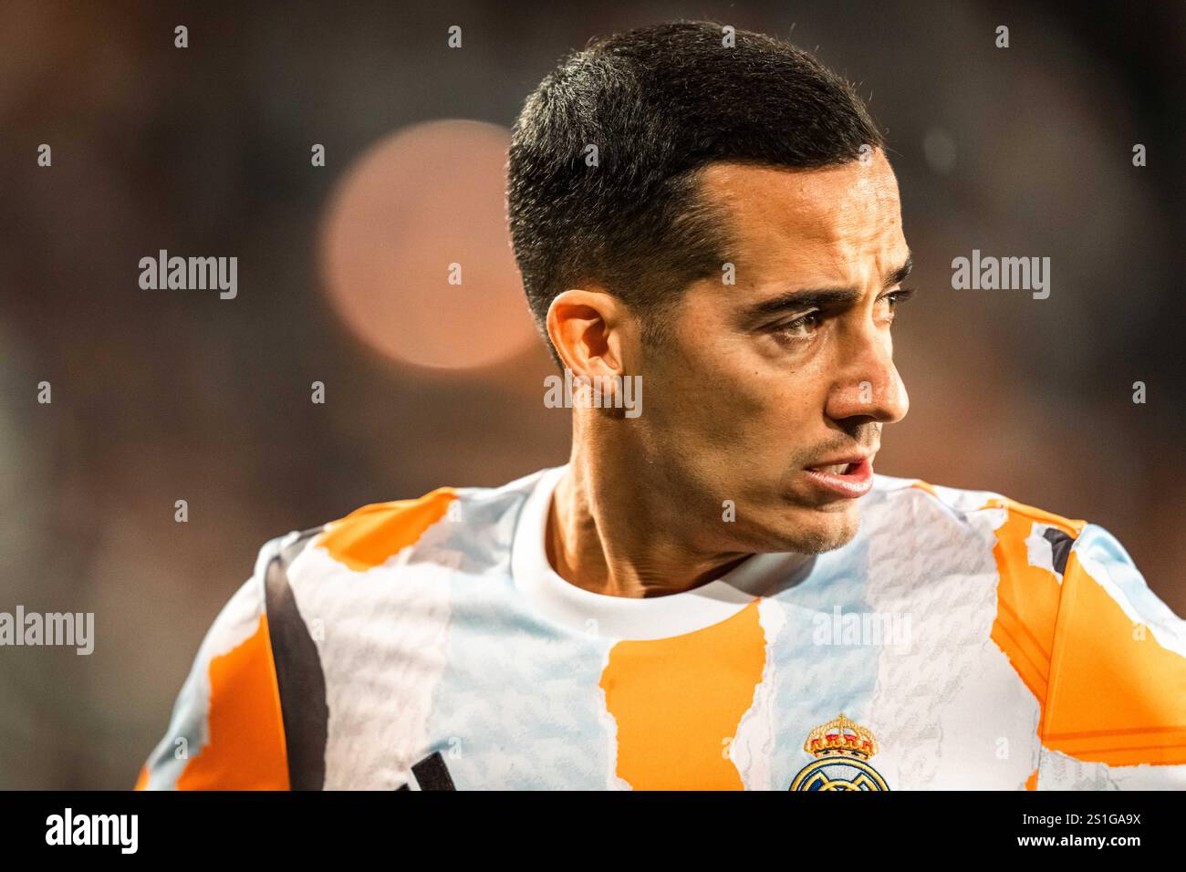Valencia, Espagne. 03rd Jan, 2025. Lucas Vazquez of Real Madrid CF ...