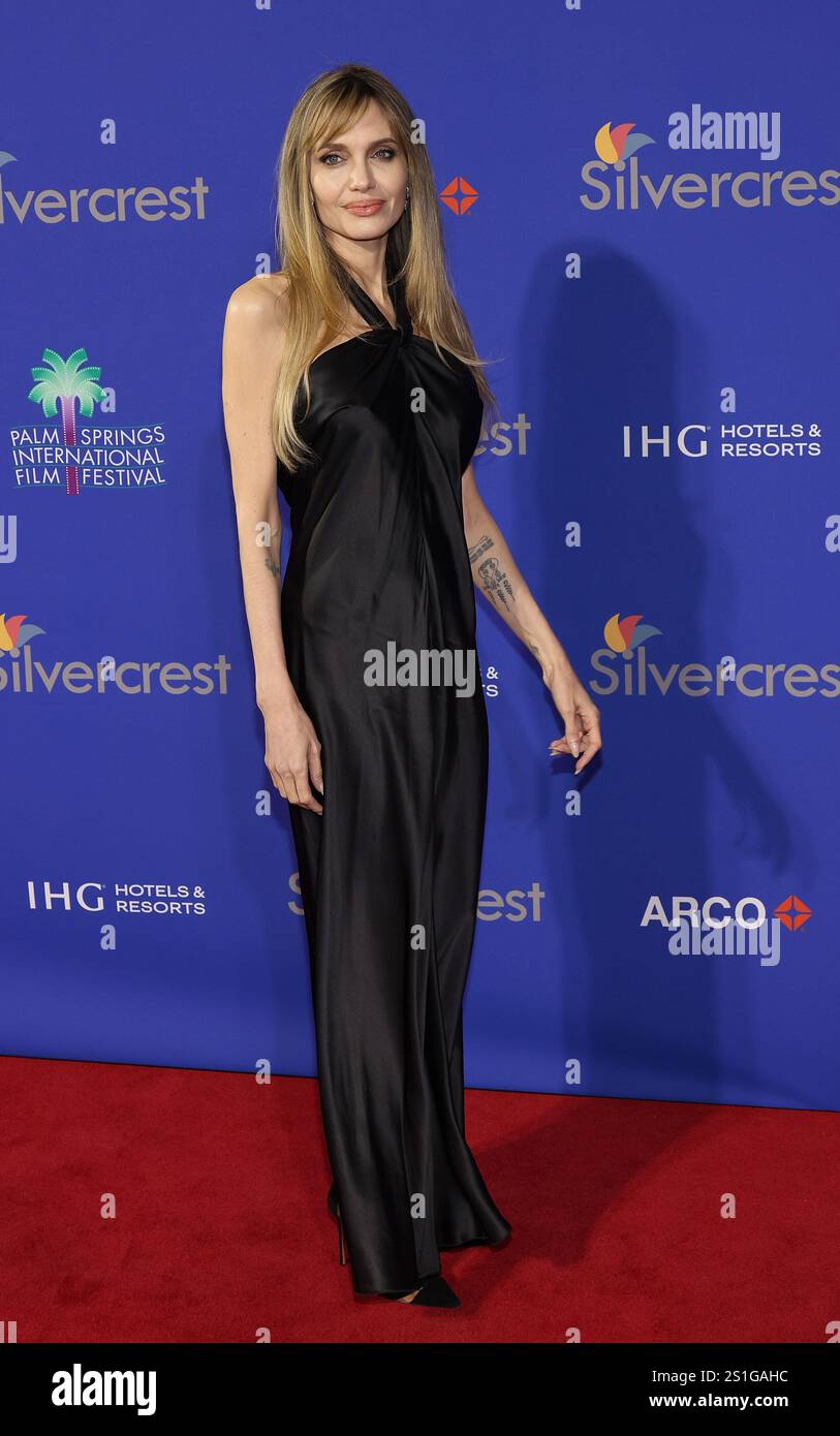 Palm Springs, USA. 03rd Jan, 2025. Angelina Jolie Credit: Imagespace ...