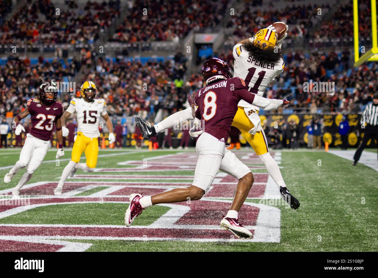 January 3, 2025: Minnesota wide receiver Elijah Spencer (11) makes a ...