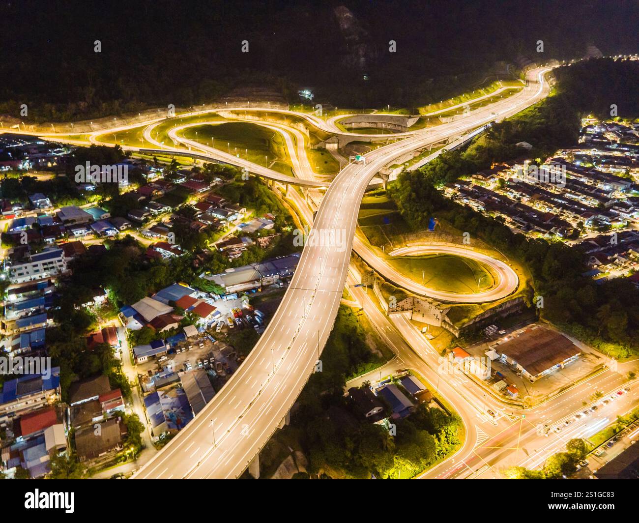 DUKE Highway at Kuala Lumpur Outer Ring Road Stock Photo - Alamy
