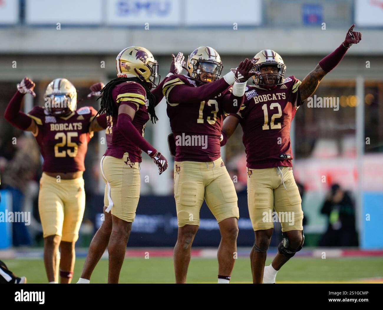 Dallas, Texas, USA. 3rd Jan, 2025. Texas State safety BOBBY CROSBY (27 ...