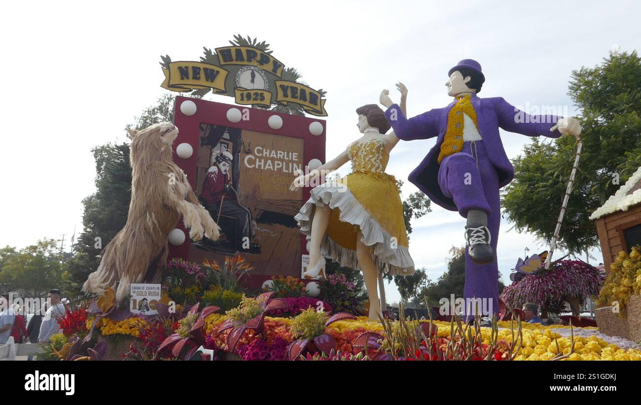 Pasadena, California, USA 3rd January 2025 at 2025 Charlie Chaplin ...
