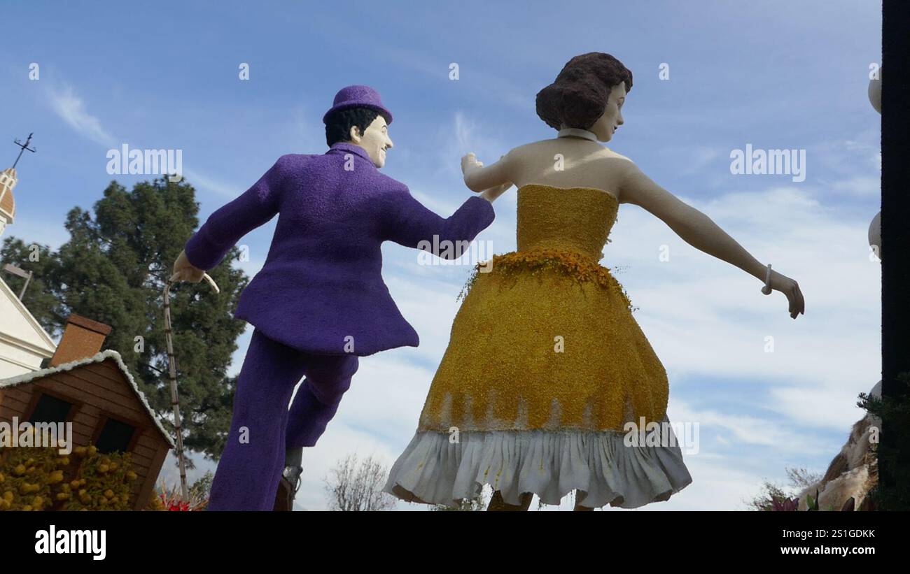 Pasadena, California, USA 3rd January 2025 at 2025 Charlie Chaplin ...