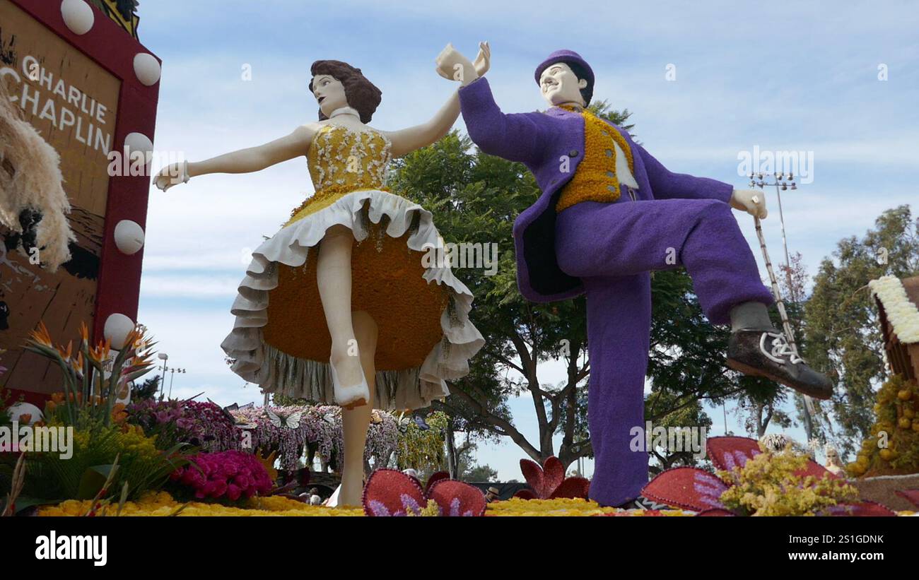 Pasadena, California, USA 3rd January 2025 at 2025 Charlie Chaplin ...