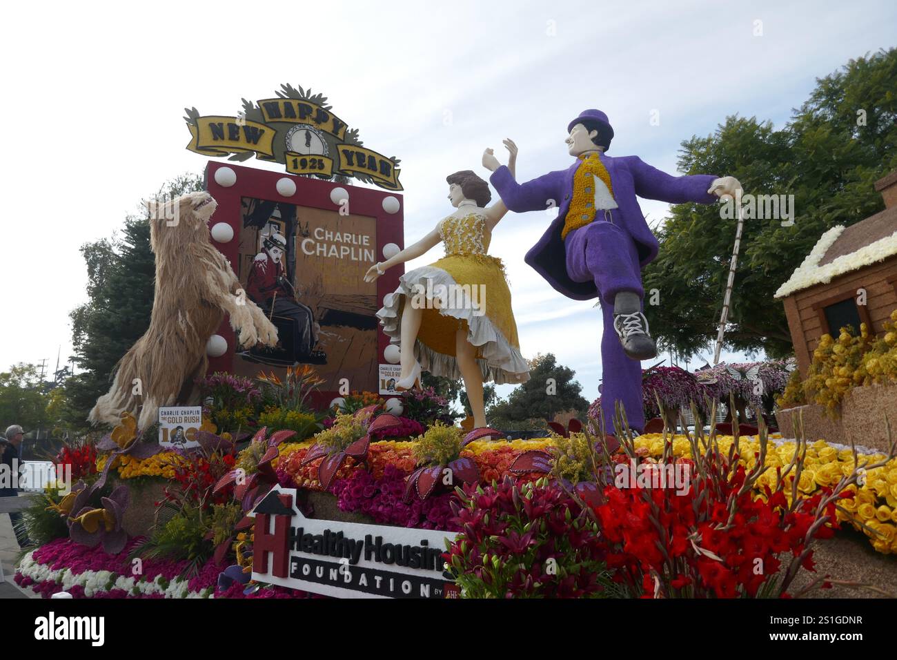 Pasadena, California, USA 3rd January 2025 at 2025 Charlie Chaplin ...