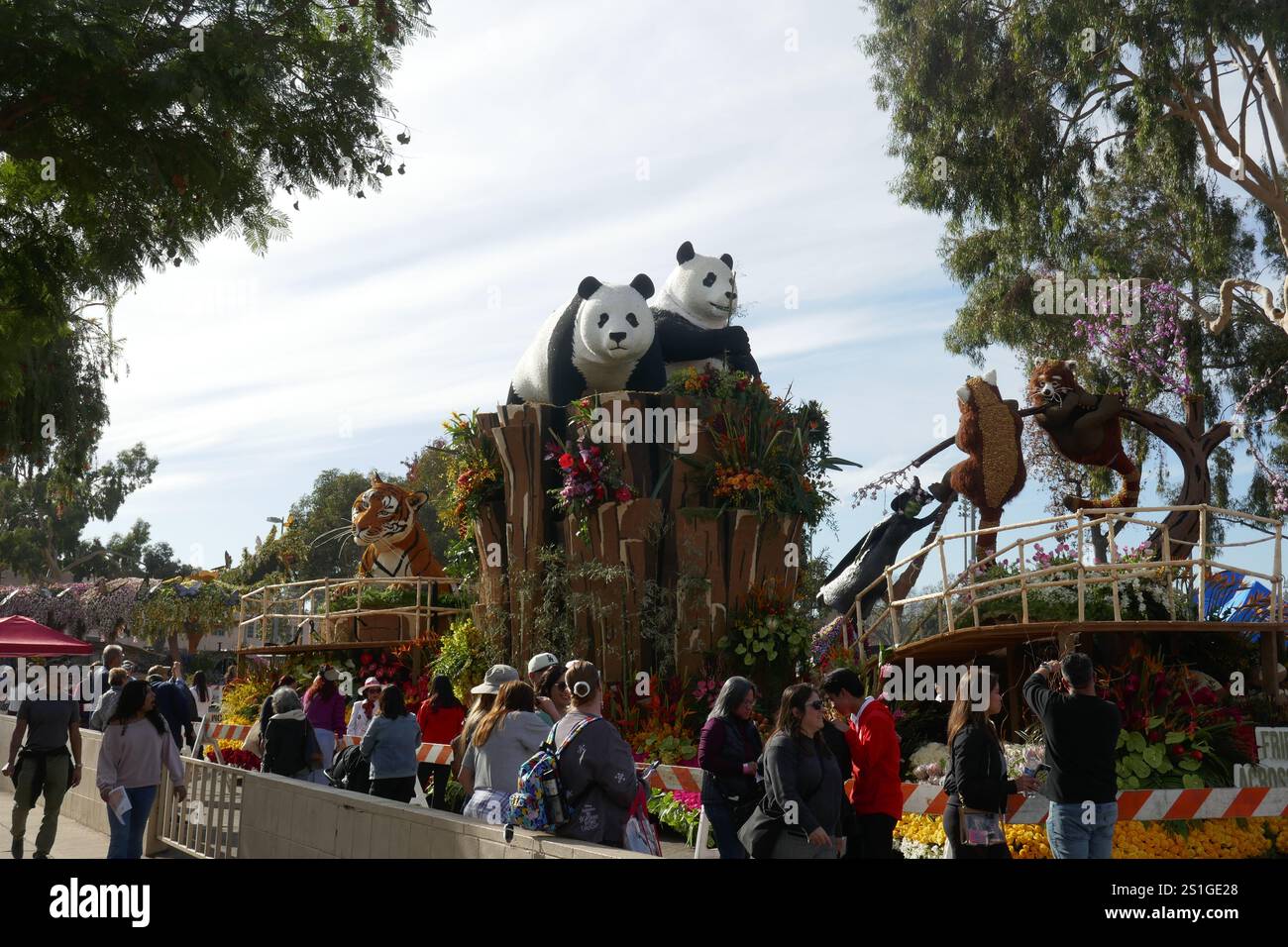 Pasadena, California, USA 3rd January 2025 at 2025 Pandas, Red Pandas ...