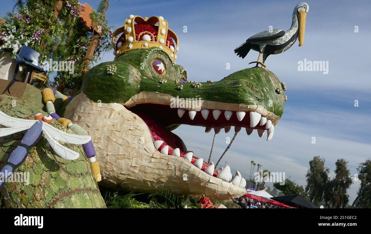 Pasadena, California, USA 3rd January 2025 at 2025 Louisiana Alligator ...