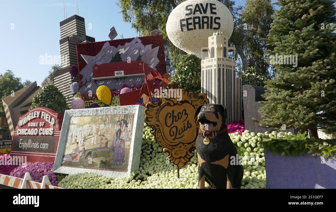 Pasadena, California, USA 3rd January 2025 at 2025 Chicago Float at ...