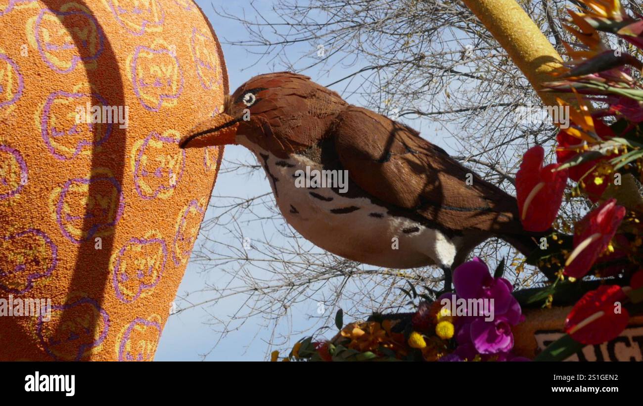 Pasadena, California, USA 3rd January 2025 at 2025 Bird on Float at ...