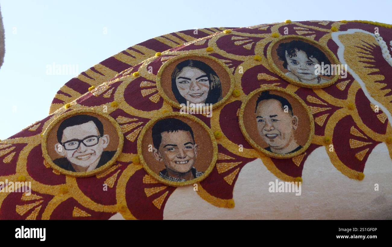 Pasadena, California, USA 3rd January 2025 at 2025 Float at Floatfest ...