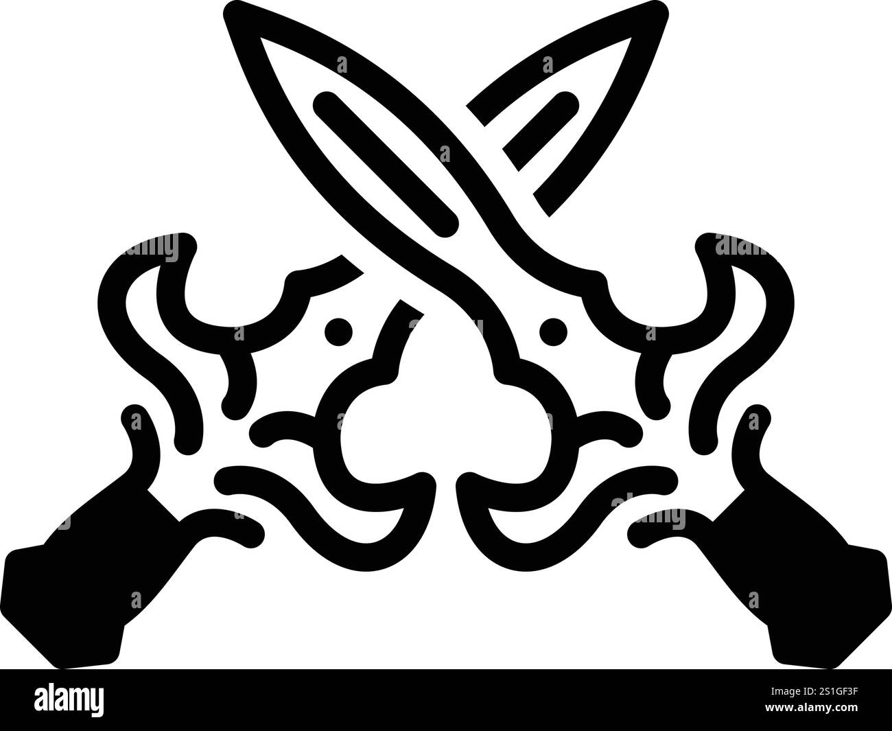 Combat weaponry Cut Out Stock Images & Pictures - Alamy