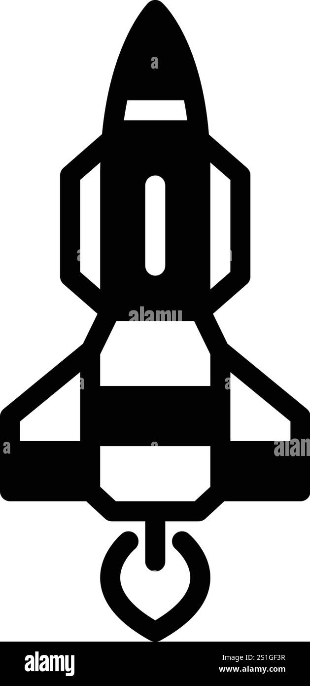 Icon for missile Stock Vector Image & Art - Alamy